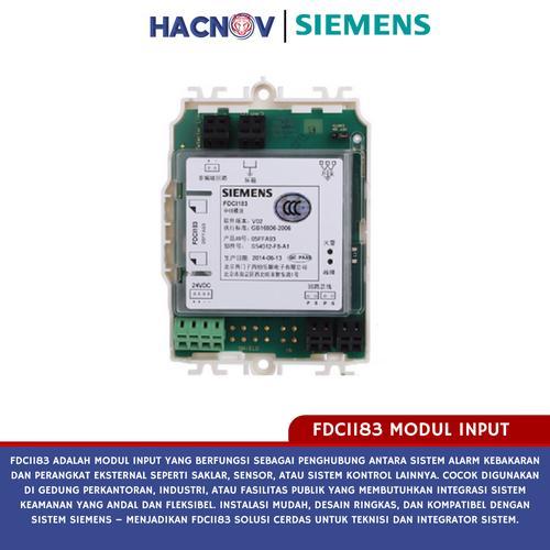 Jual Sistem Alarm Kebakaran Siemens Modul Input FDCI183